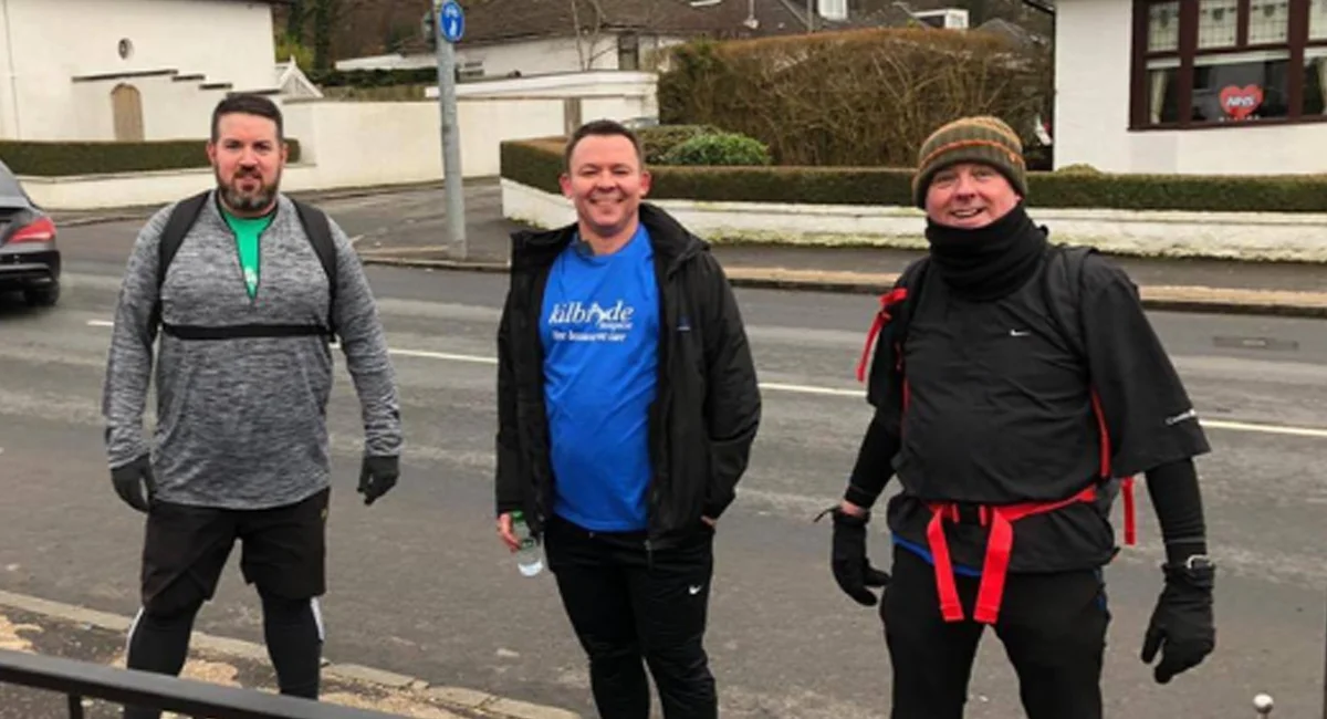 Brian Haughey’s Season Long Walk – 14 - Kilbryde Hospice